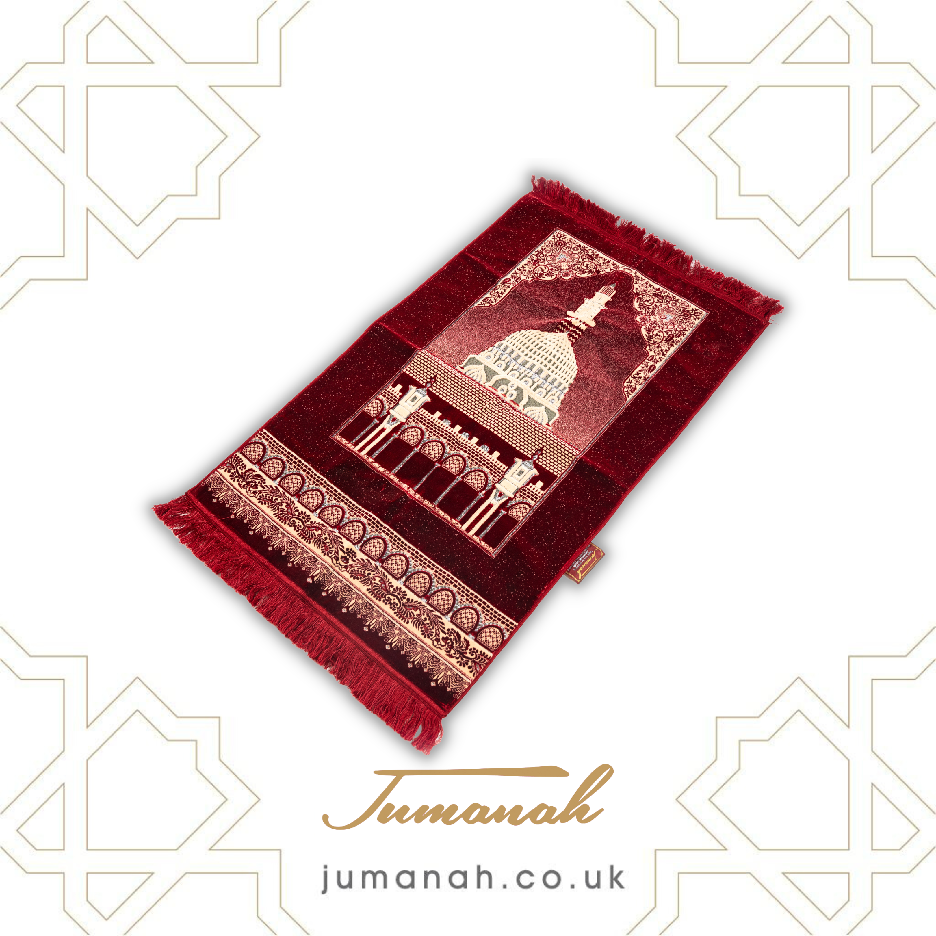 Madhina Padded Prayer Mat – Jumanah